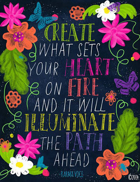 Lovely Ink - Free Inspirational Art! - Rachael Taylor Designs