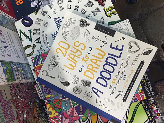 In The Spotlight - 20 Ways To Draw a Doodle - Rachael Taylor Designs