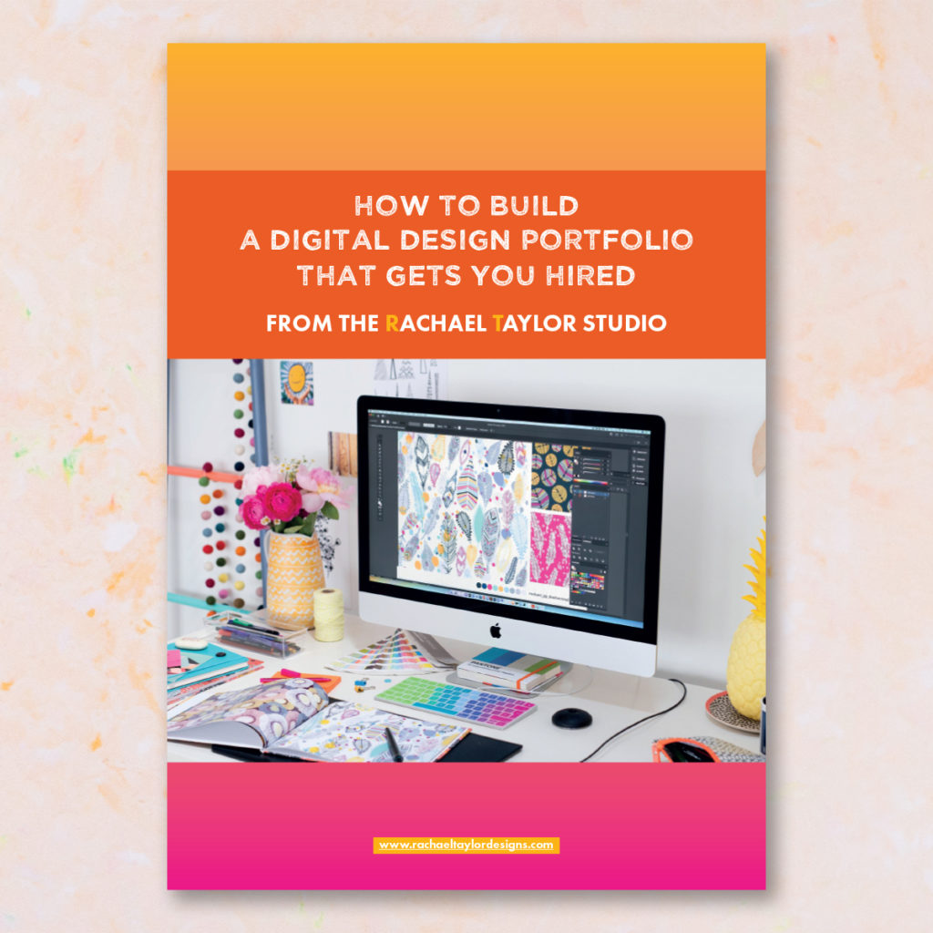 How To Build a Digital Design Portfolio Ebook - Rachael Taylor Designs